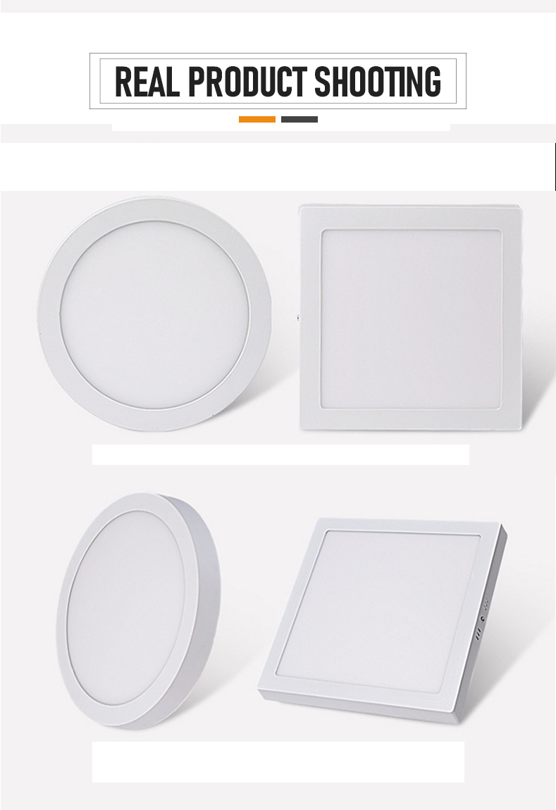 Tricolor Led downlight Light Surface Mounted ceiling light 6W 12W 18W ...