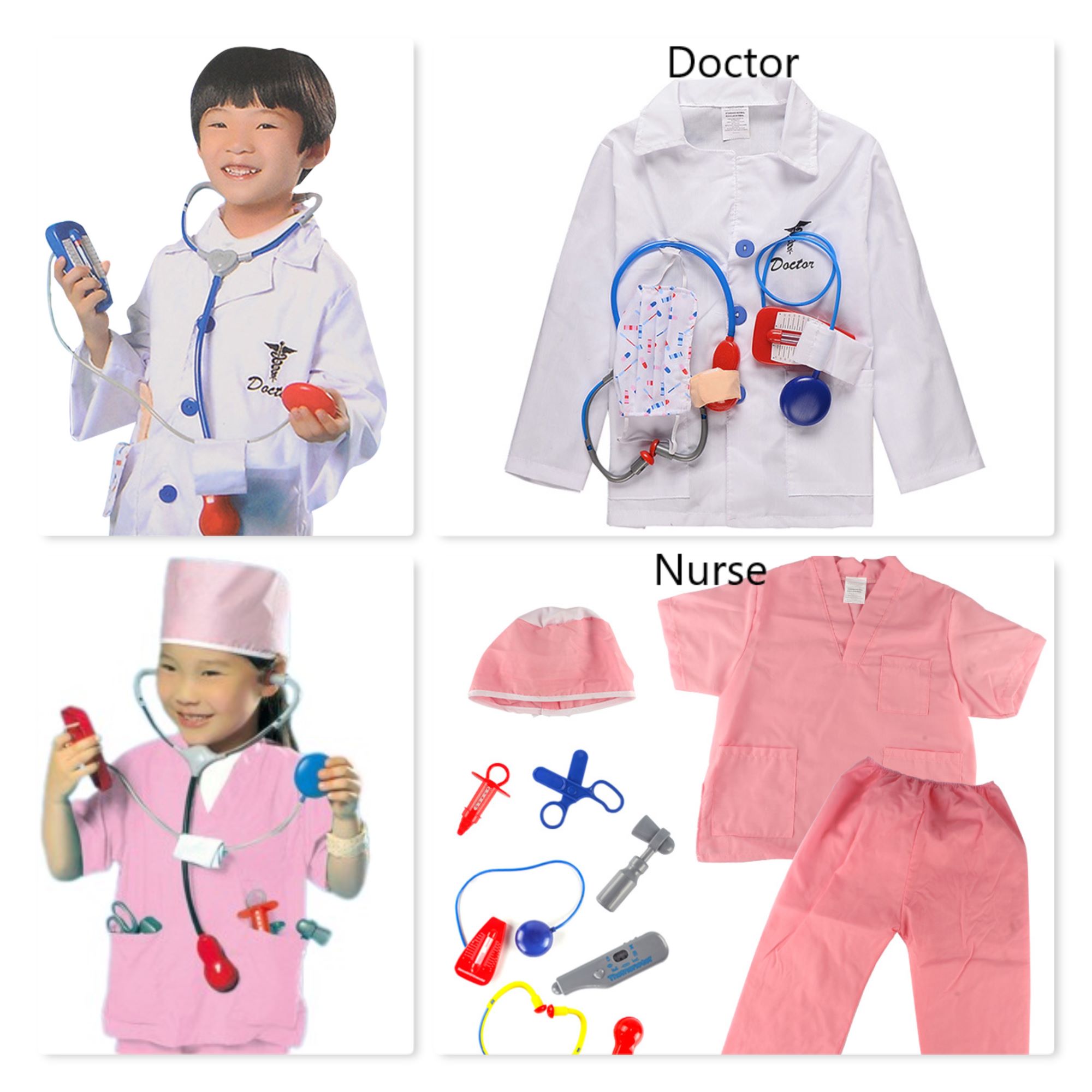 Kid's Costume Childrens School Occupation Career Day Role Play Cosplay ...