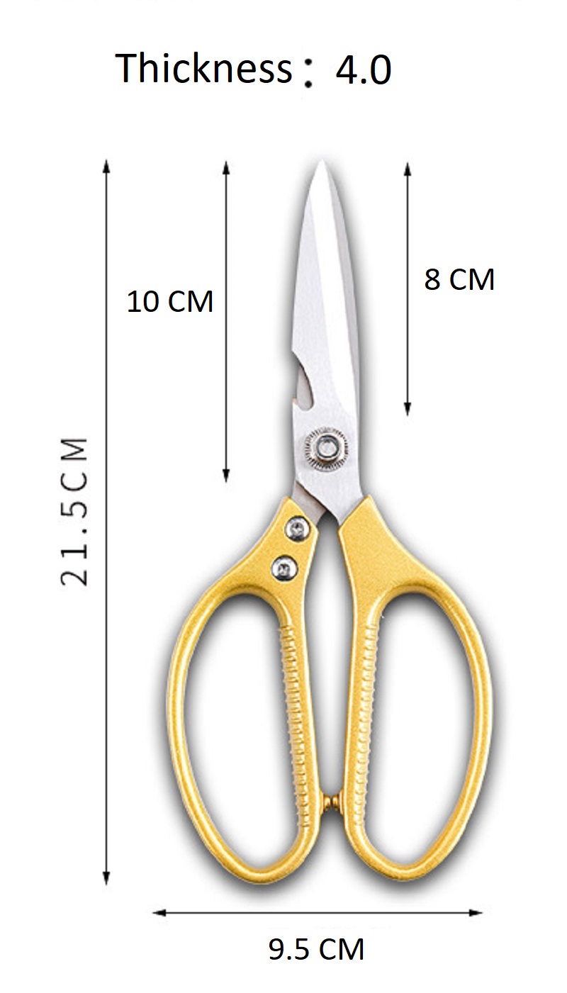 JAPAN SK5 Stainless Steel Heavy Duty Kitchen Scissors Ultra Sharp Food ...