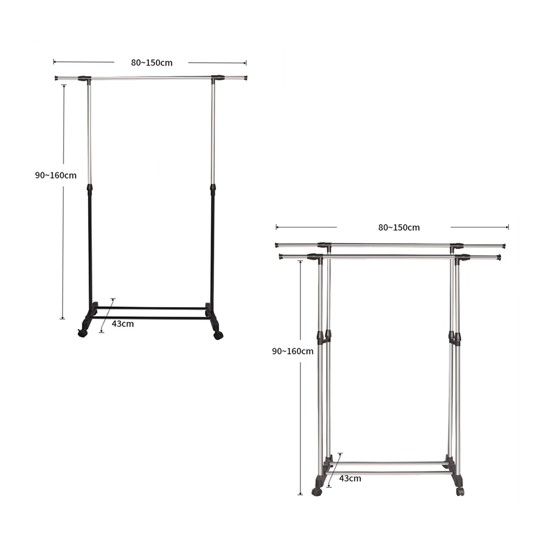 (JIJI.SG) TRIND Adjustable Laundry Clothes Rack /Drying Rack / 2 type ...