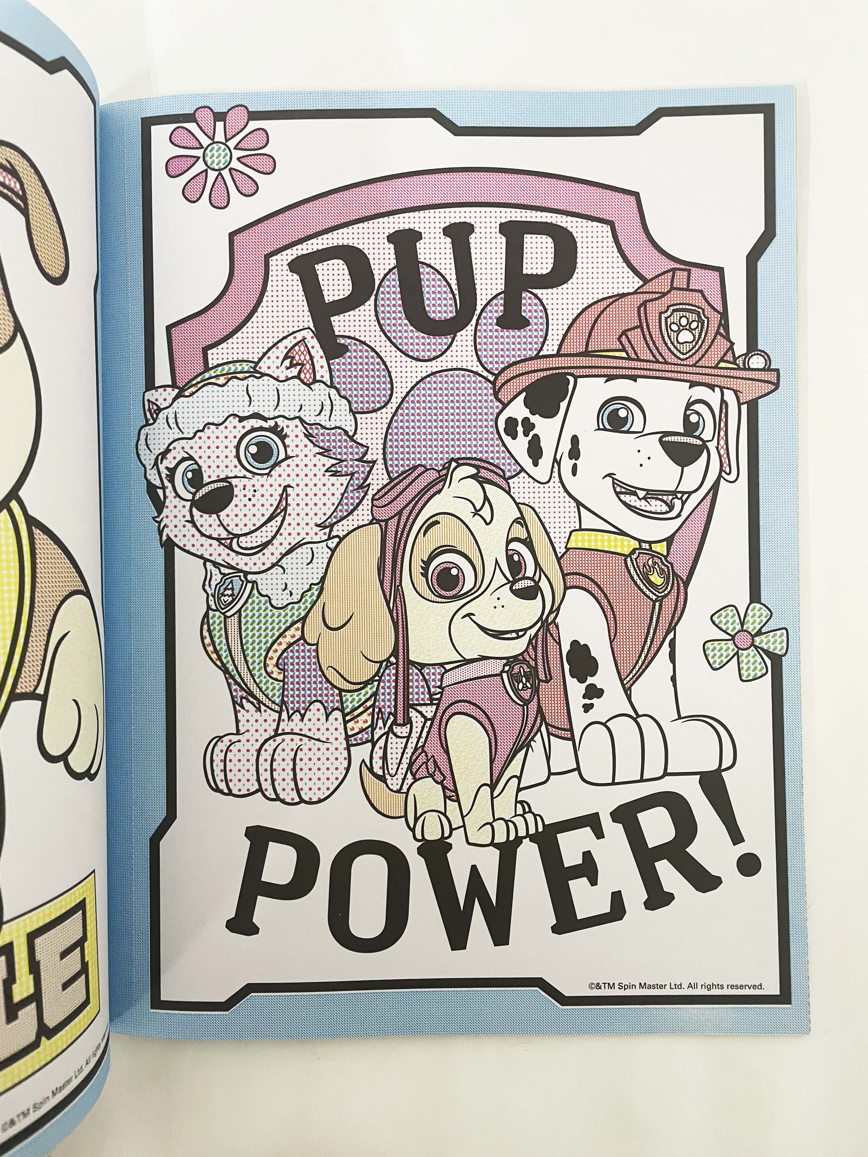 Paw Patrol Paint with Water Activity Book for Kids With Many Pages to ...