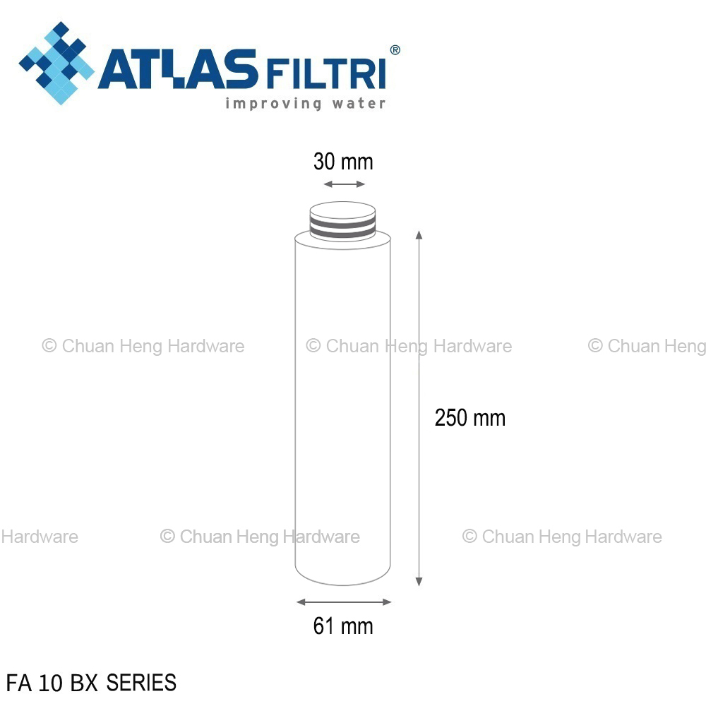 Atlas Filtri FA 10 BX Series Filter Cartridge | Shopee Singapore