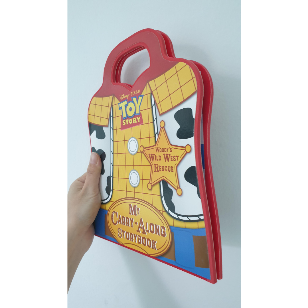 Toy Story Disney Pixar Carry Along Foam Story Book with Handle for Kids ...