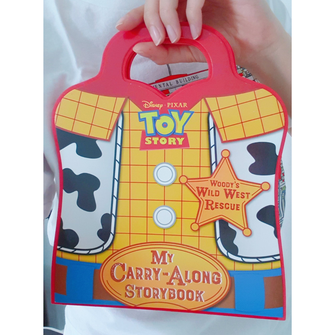 Toy Story Disney Pixar Carry Along Foam Story Book with Handle for Kids ...
