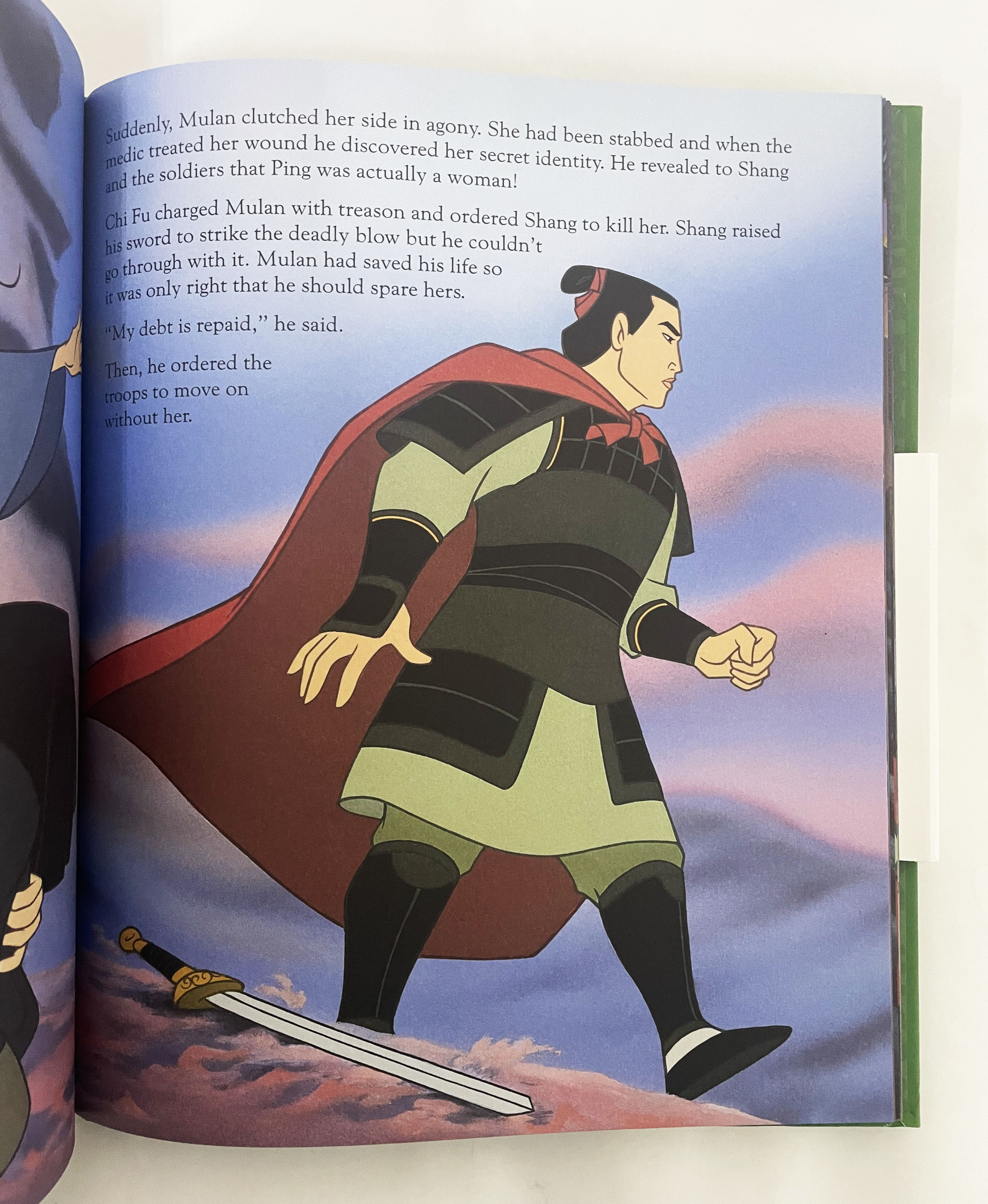 Disney Mulan Story Book for Kids Platinum Collection Gift Edition ...