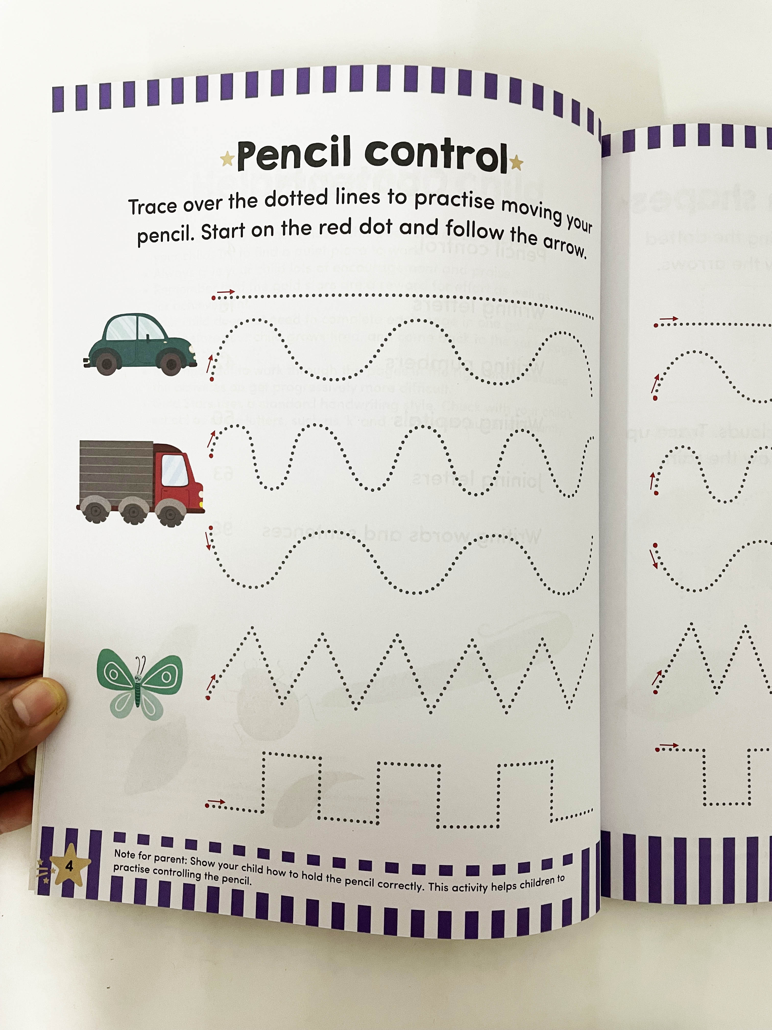 Gold Stars Handwriting Big Workbook For Kids To Learn Writing With ...