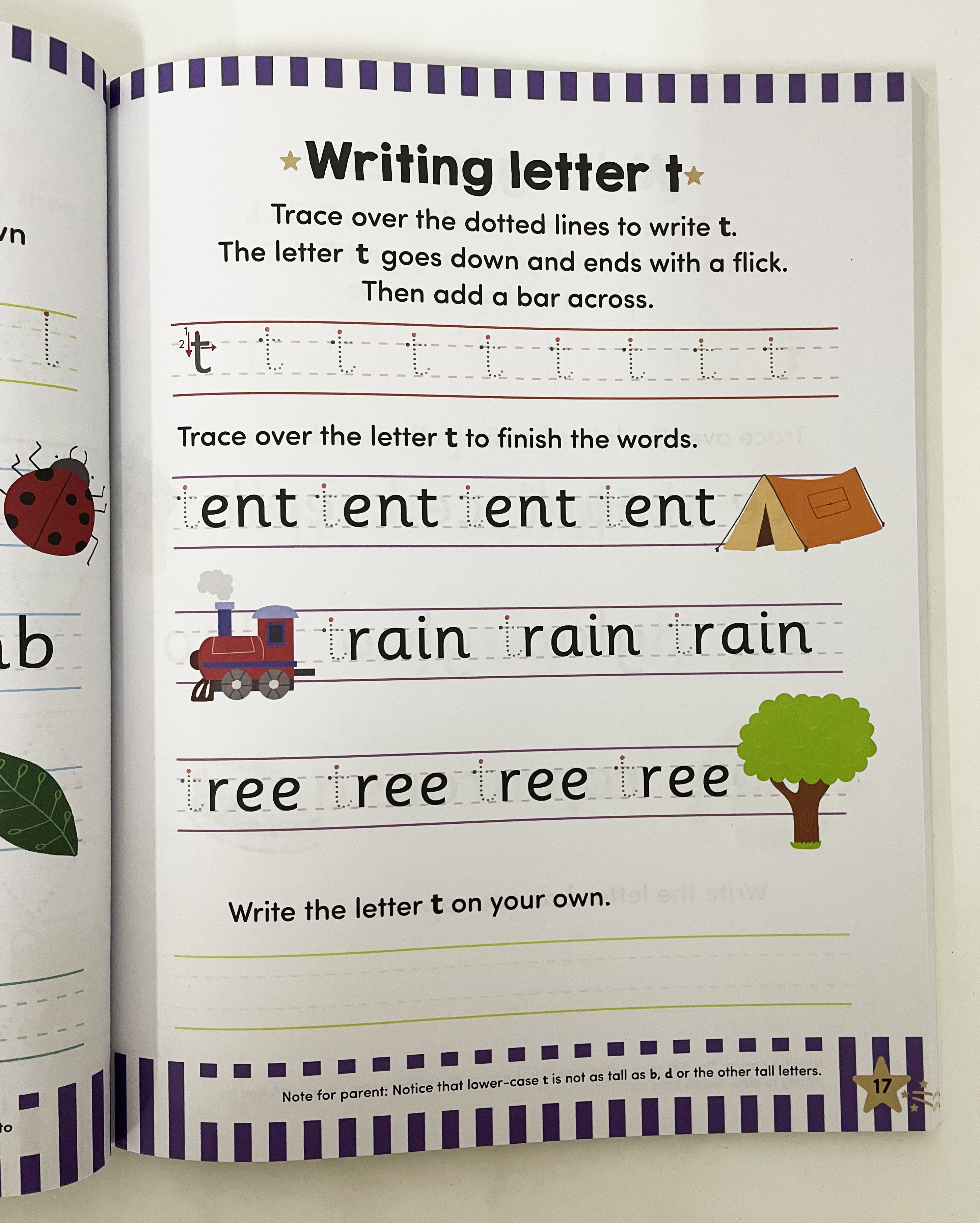 Gold Stars Handwriting Big Workbook For Kids To Learn Writing With ...
