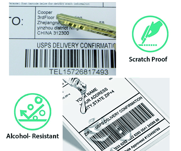 Thermal Label Sticker Paper Roll | AWB Thermal Label | E-Commerce AWB ...