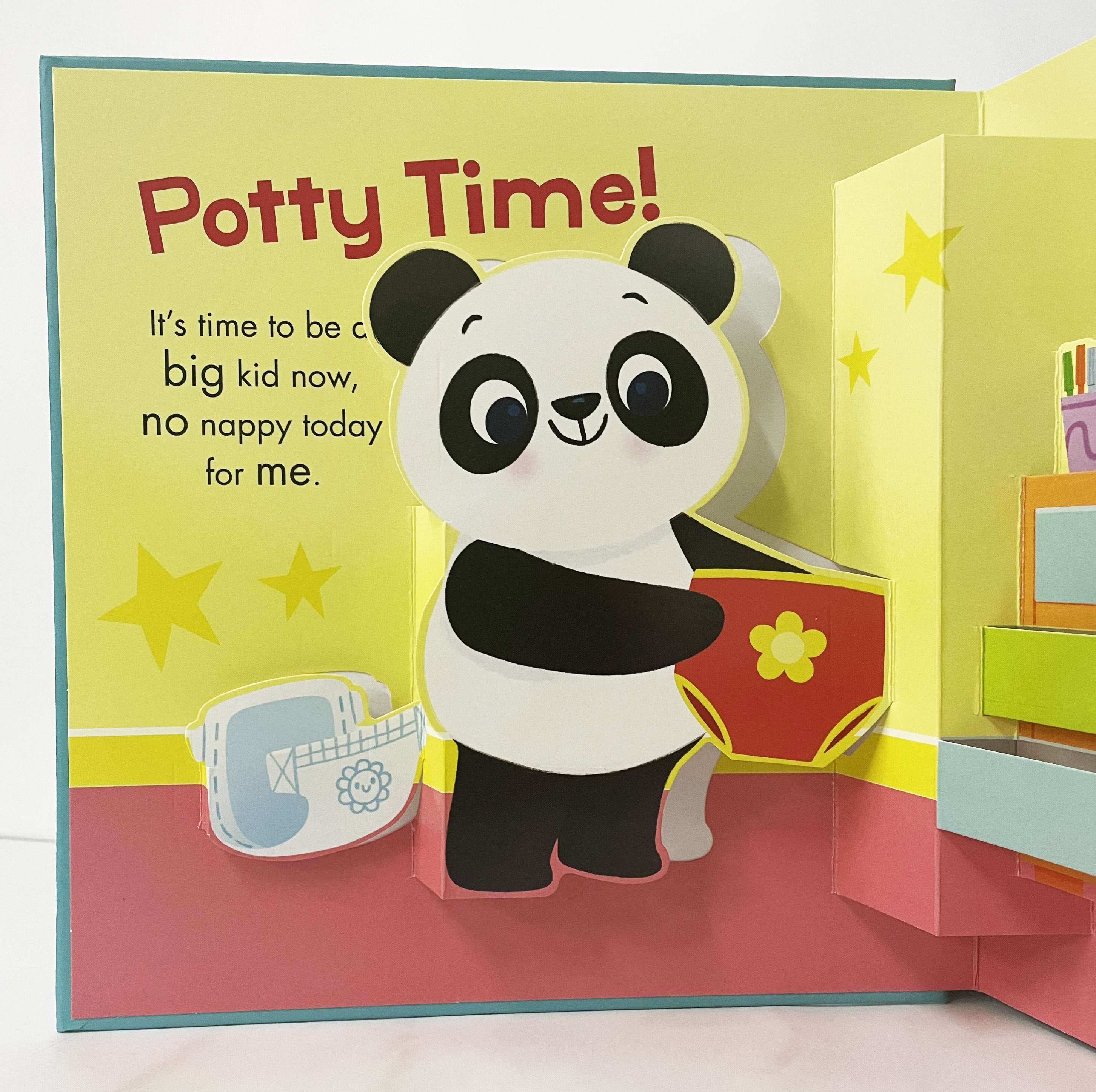 Potty Time Pop Up Story Book For Kids to Start Potty Training | Shopee ...