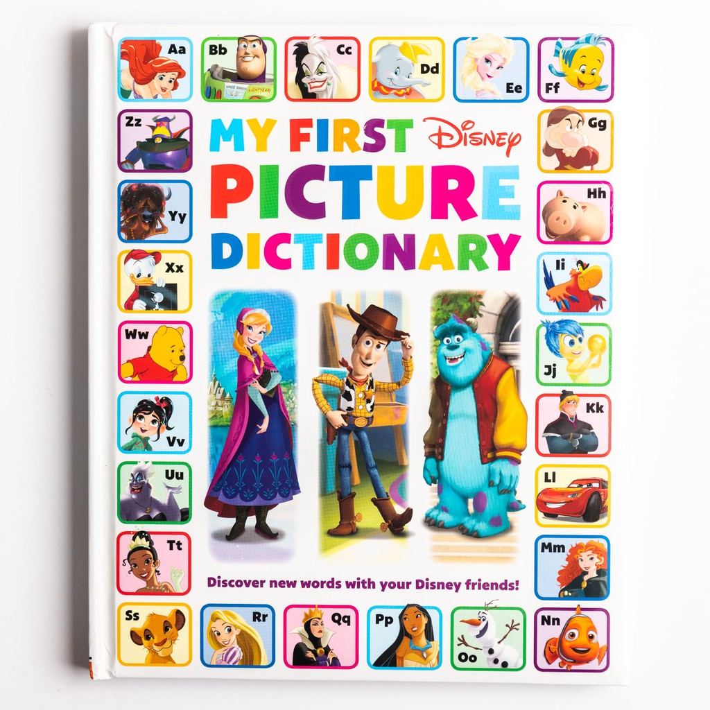Disney My First Picture Dictionary 900 English Words for Kids to Learn ...