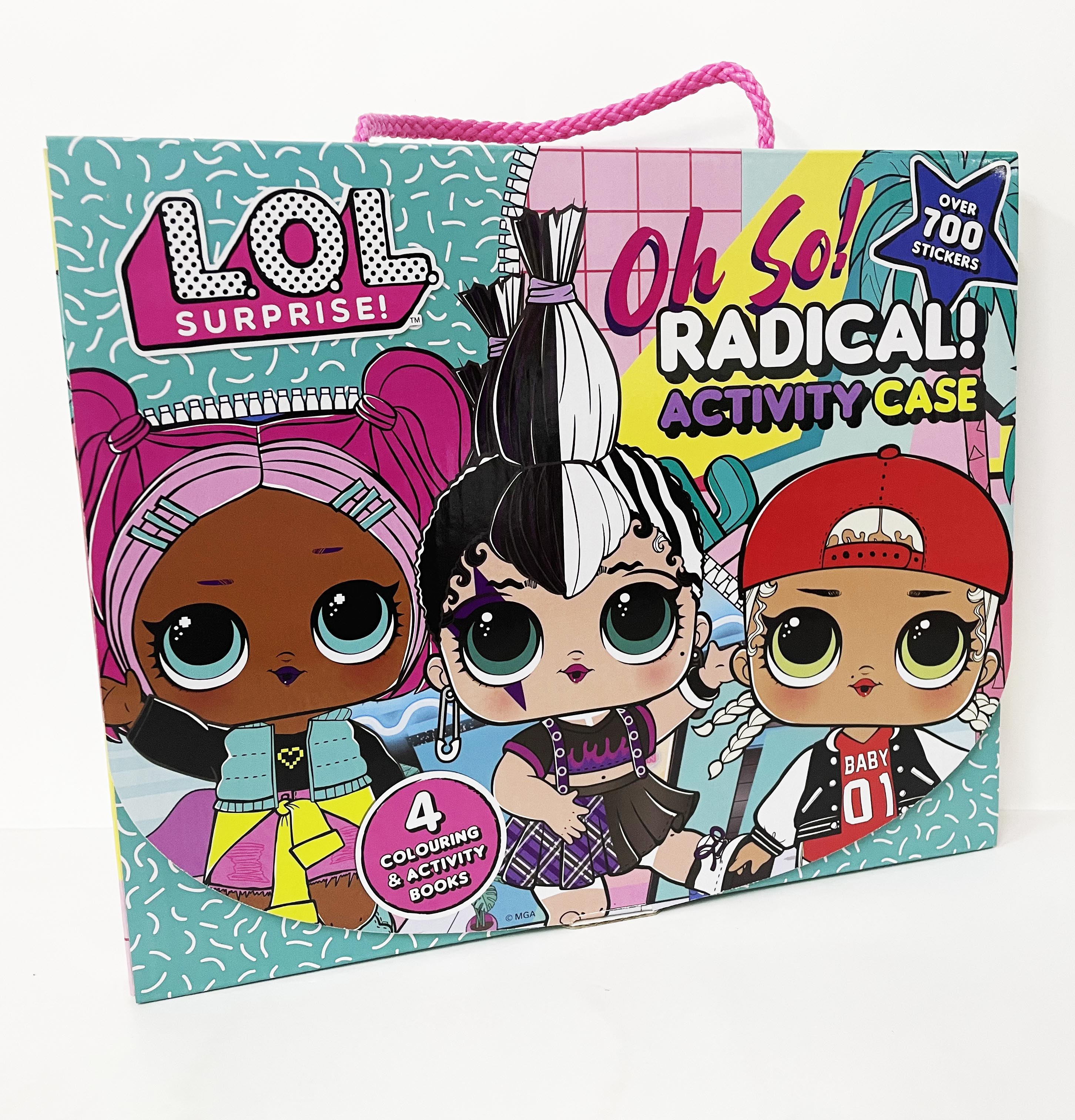 LOL Surprise Activity Case Book Gift Set with 4 Colouring & Activity ...