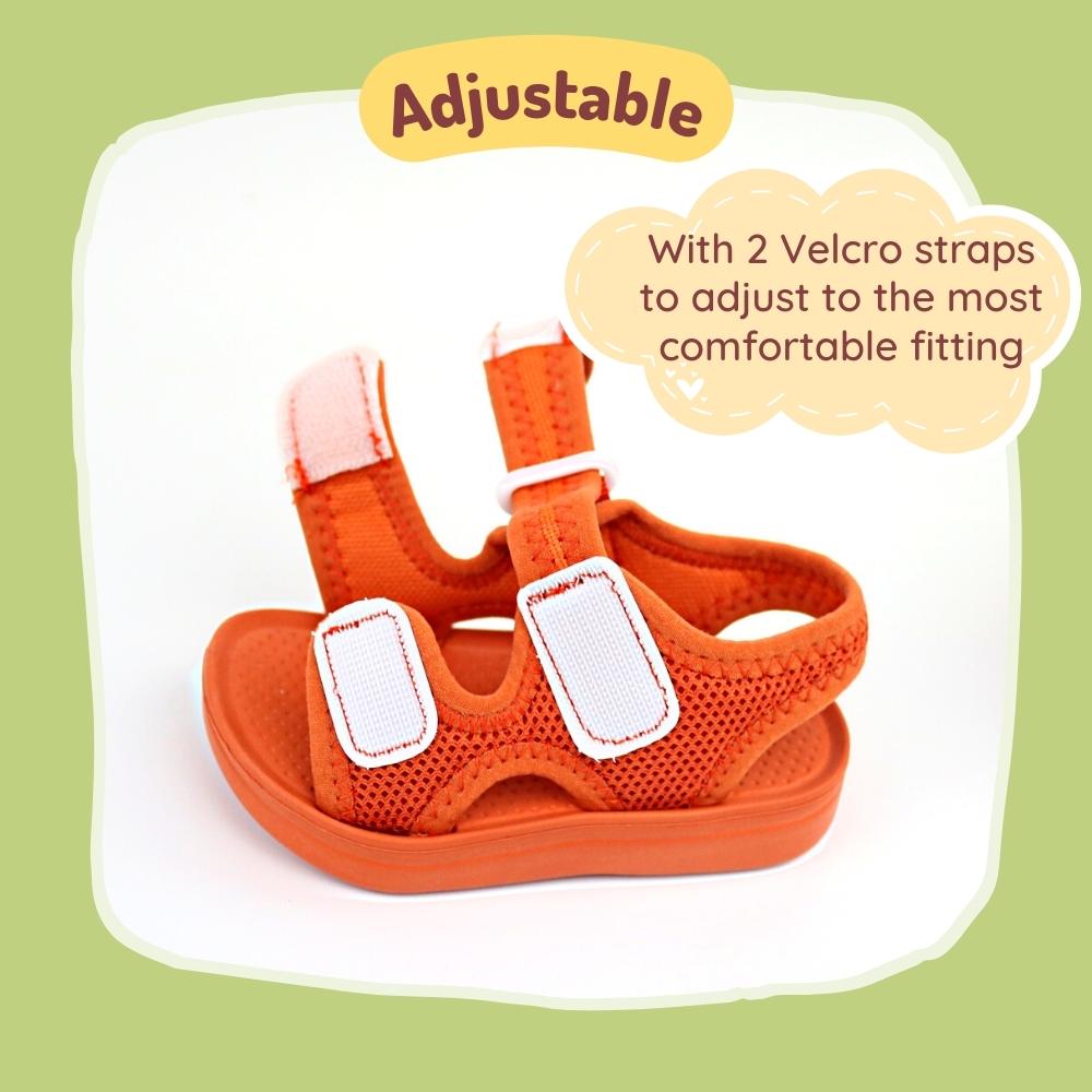 Kids Baby Sandal Adjustable Anti Slip Back Strap Boys Girls Toddler ...