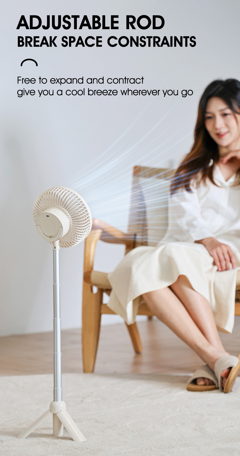 HXR Portable Fan Mini Fan Handheld Autorotate USB Indoor&Outdoor Desk ...