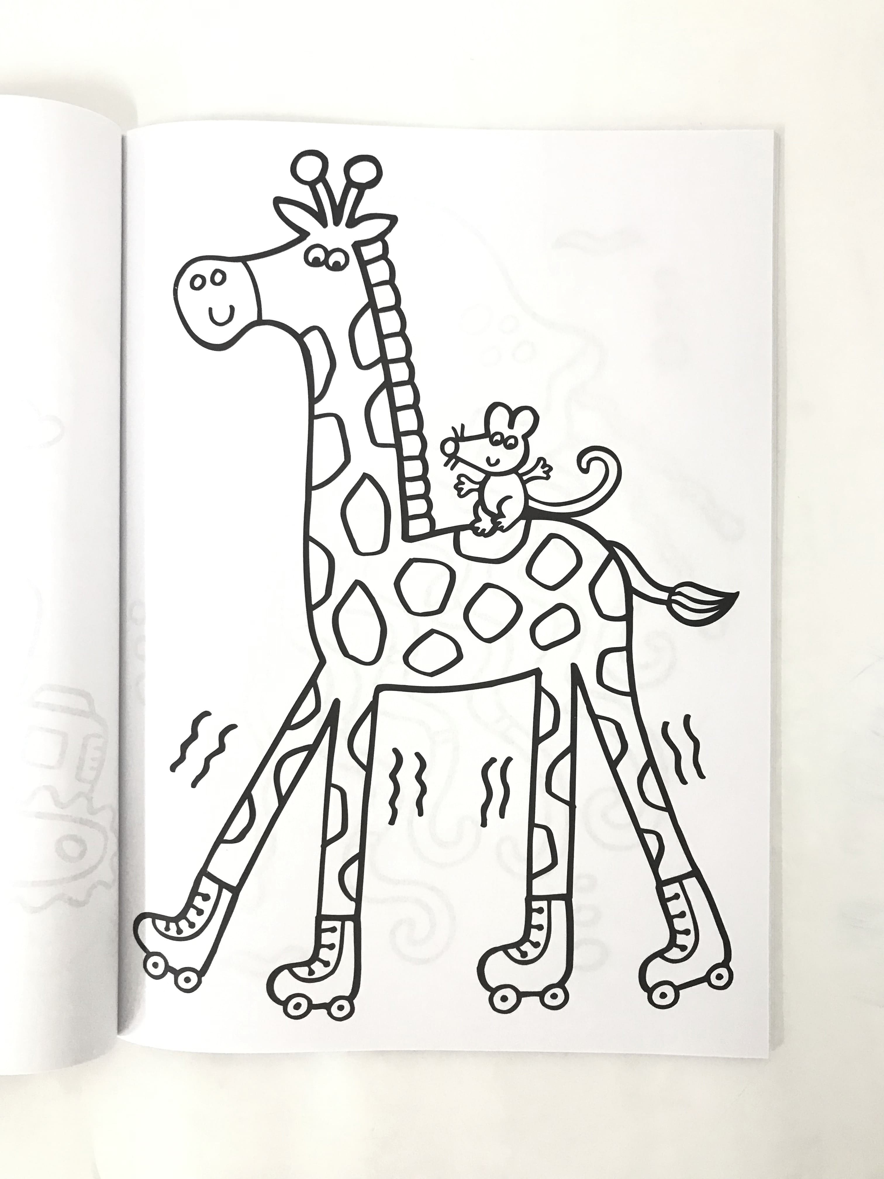 My Big Rainbow Book of Colouring for Kids to Doodle & Colour Fun ...