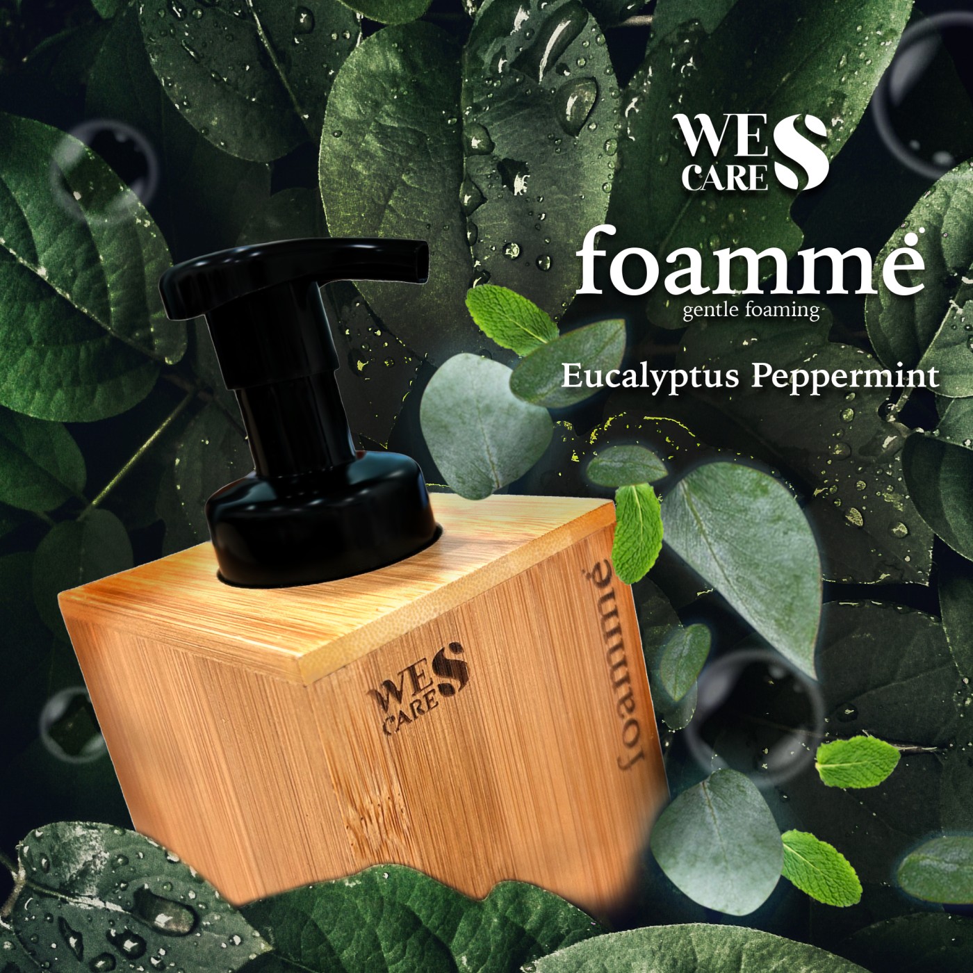 [6 Tablets] Wes Cares Foamme Hand Soap Set - 3 tablets of Eucalyptus ...