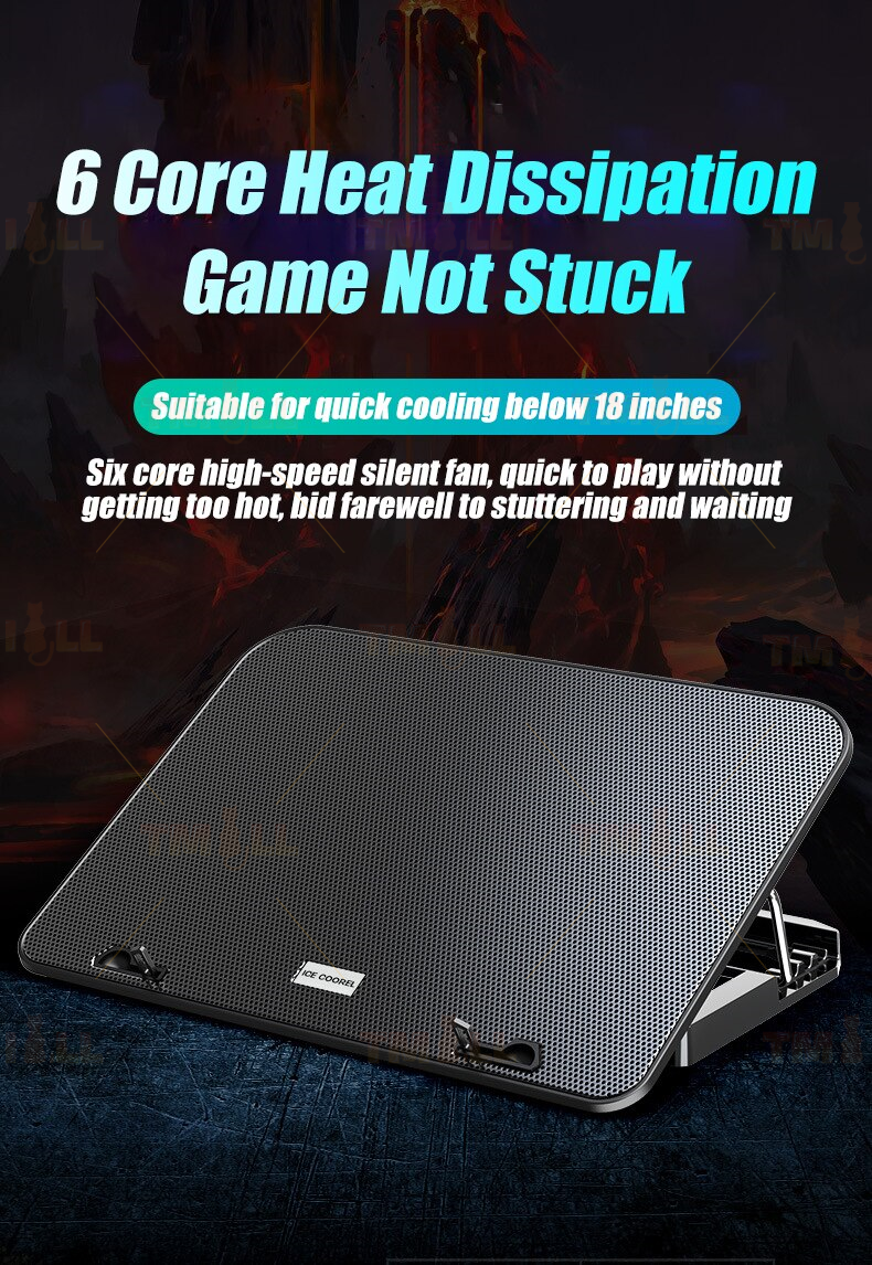 [ SG Ready Stock] Laptop Notebook Cooling Pad Fan for 15.6 14 13 Inch ...