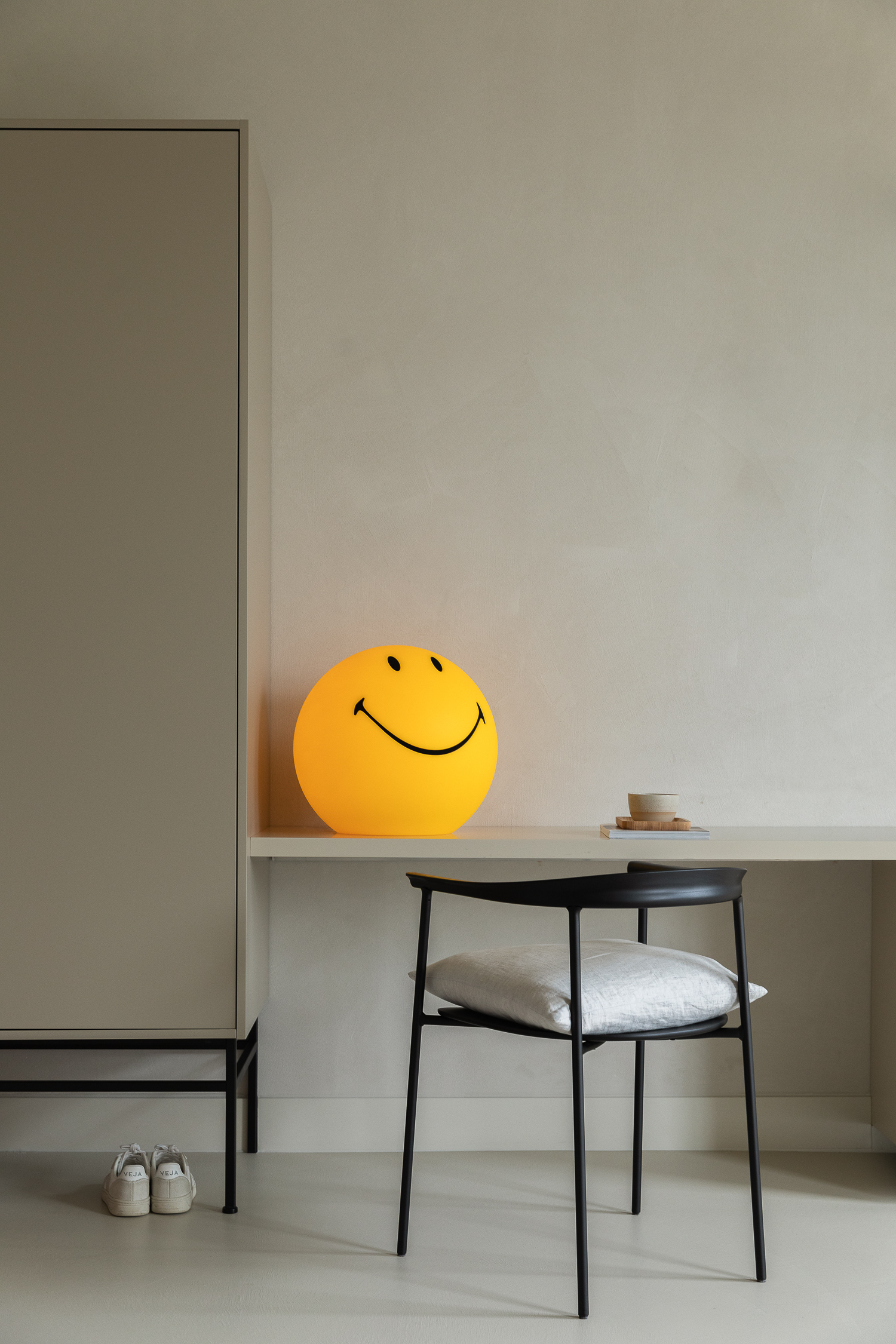 Mr Maria Smiley XL 45cm Lamp. Happy, Dimmable LED Mood Light. Authentic ...