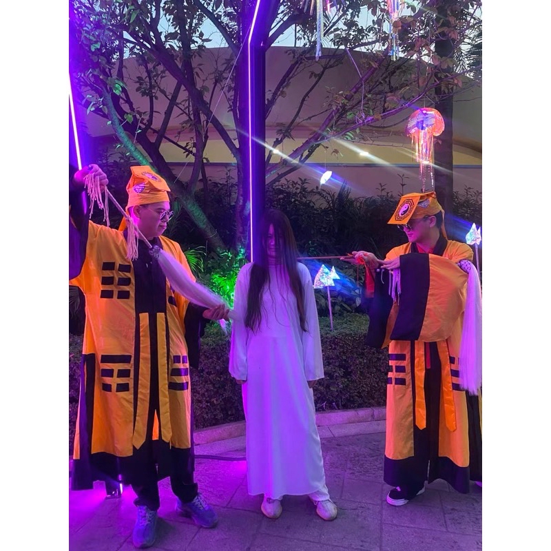 [SG Seller] Sadako Ghost Costume (Wig & Dress) Halloween Party The Ring ...