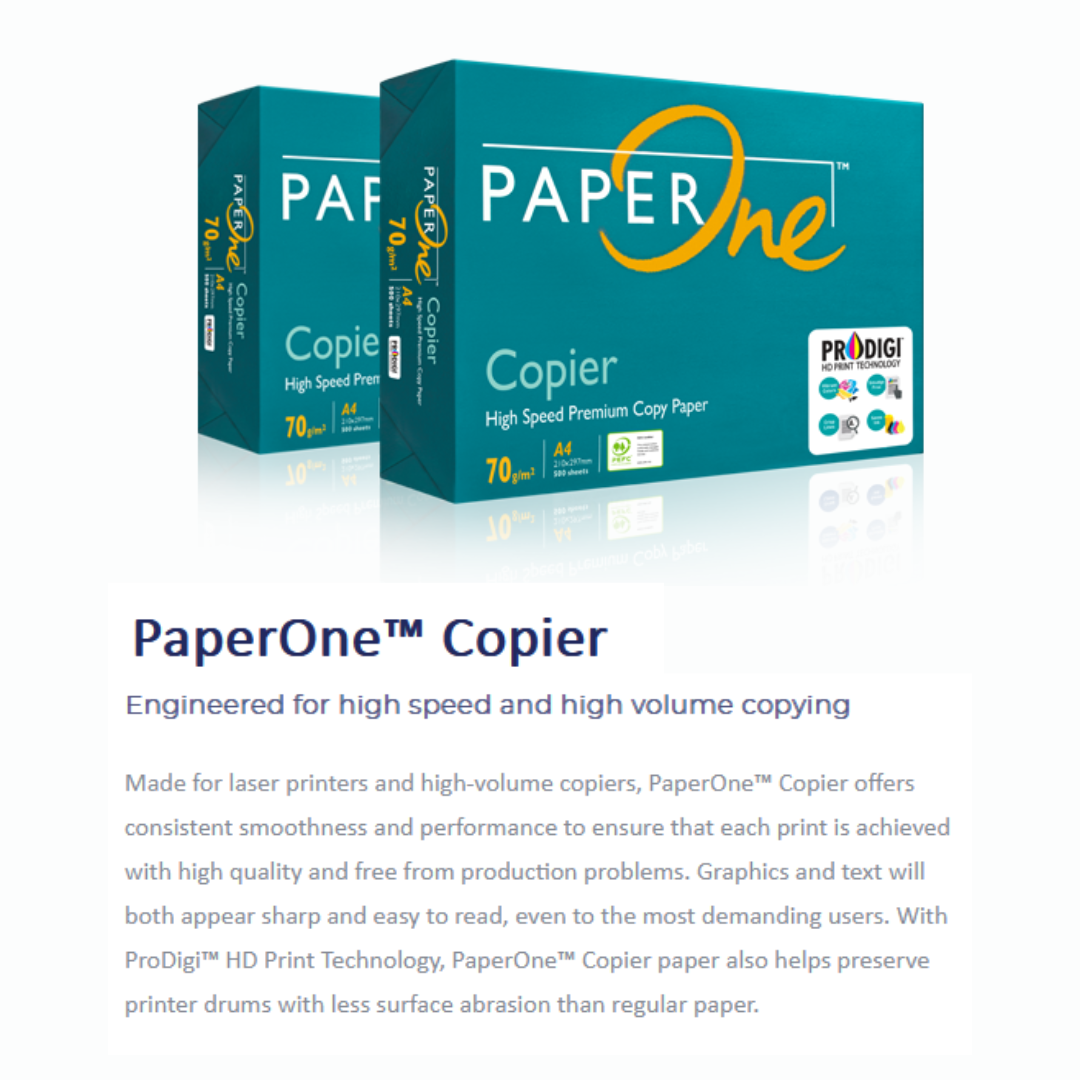 PaperOne Printing Paper, Copier Paper, A4 Paper, A3, A5 Paper, 70gsm, 80gsm Copy Paper. | Shopee ...
