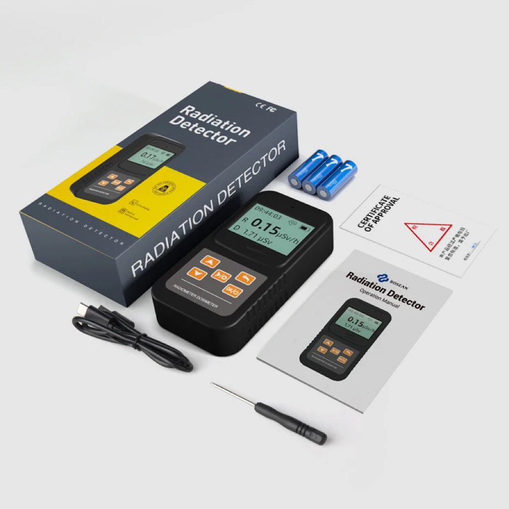 SG Ready Stock Nuclear Radiation Detector Geiger Counter X-ray Beta ...