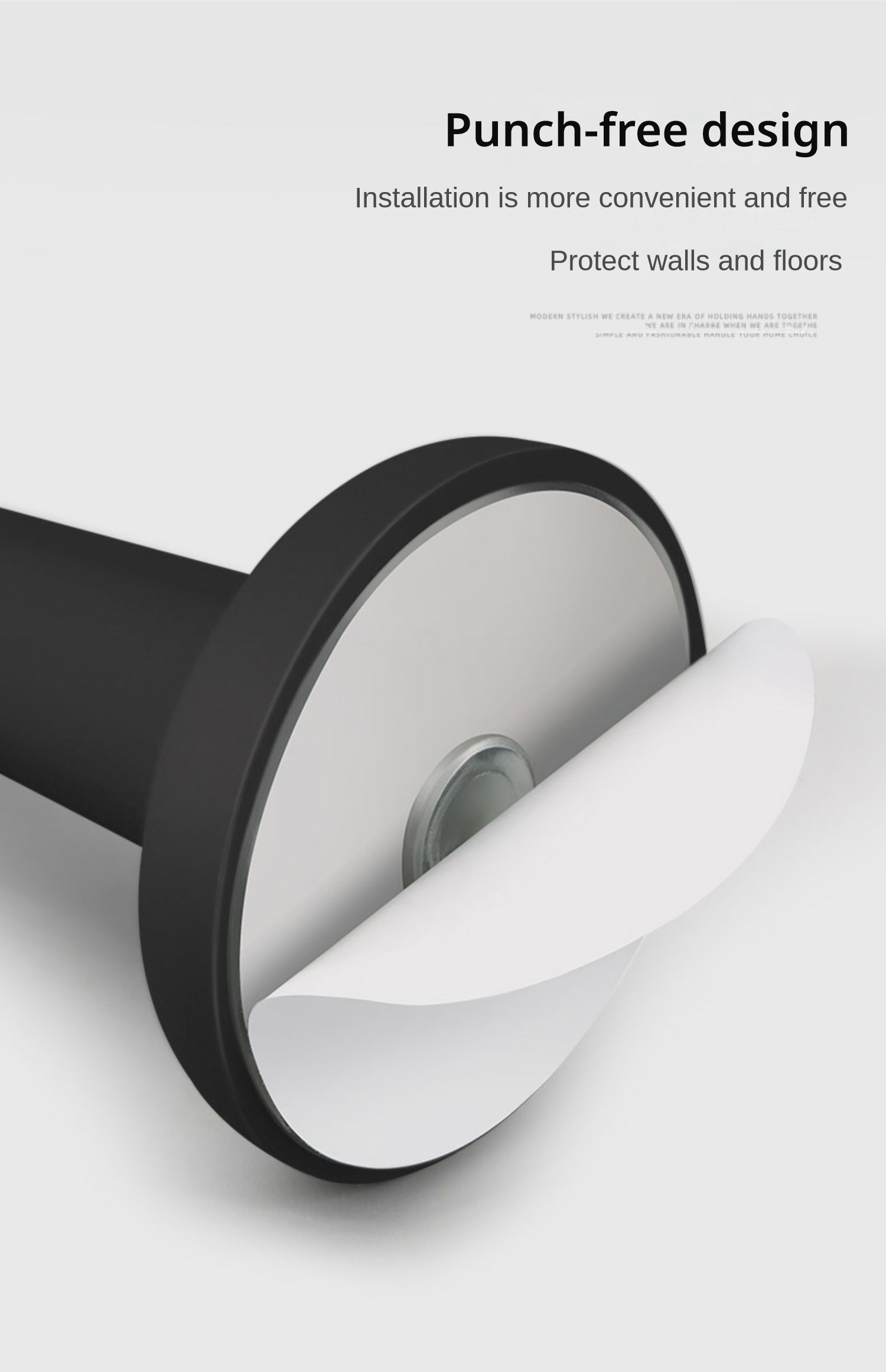 🇸🇬【SG stock】Silicone magnetic door stopper mute door stop punch-free ...