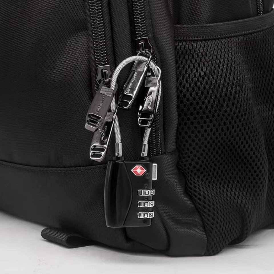 Giftidea TSA Approved Luggage Locks, 3 Digit Steel Cable Lock, Wire ...