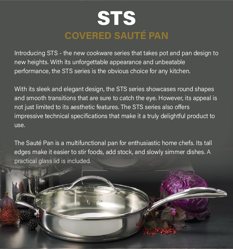 SCANPAN STS 28cm/4L Covered Sauté Pan | Shopee Singapore