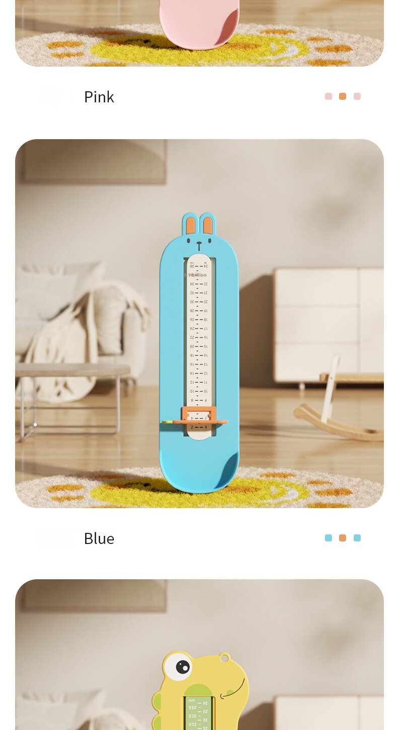 🌈Local Ship🌈Baby foot measuring device Children's foot ruler Newborn ...