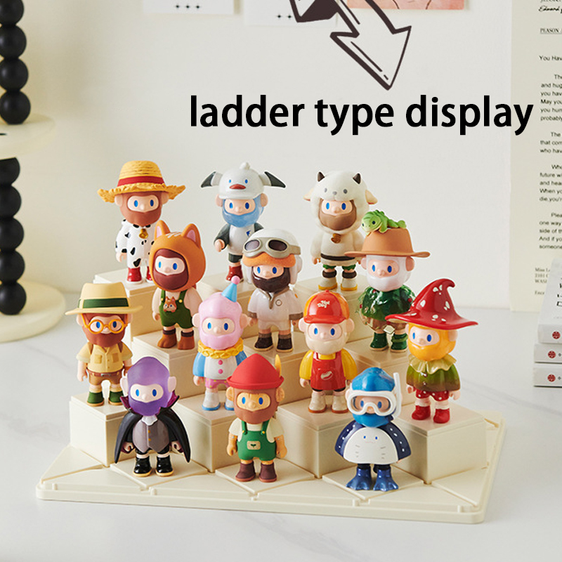 [SG] Popmart ladder display box for Labubu Molly figurine display ...