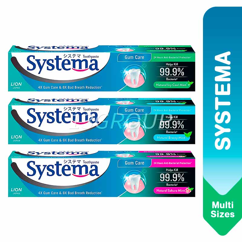 Systema Gum Care Toothpaste / Advanced Gum Protection Gentle Deep ...