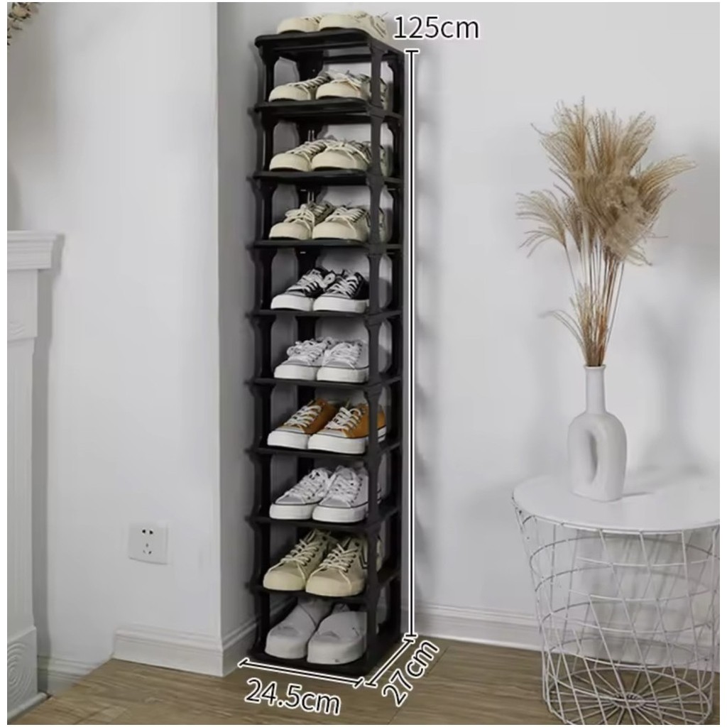 (FOREVER PREMIUM) 10 Layer Shoe Rack HDB BTO Shoe Rack Shoe Cabinet ...