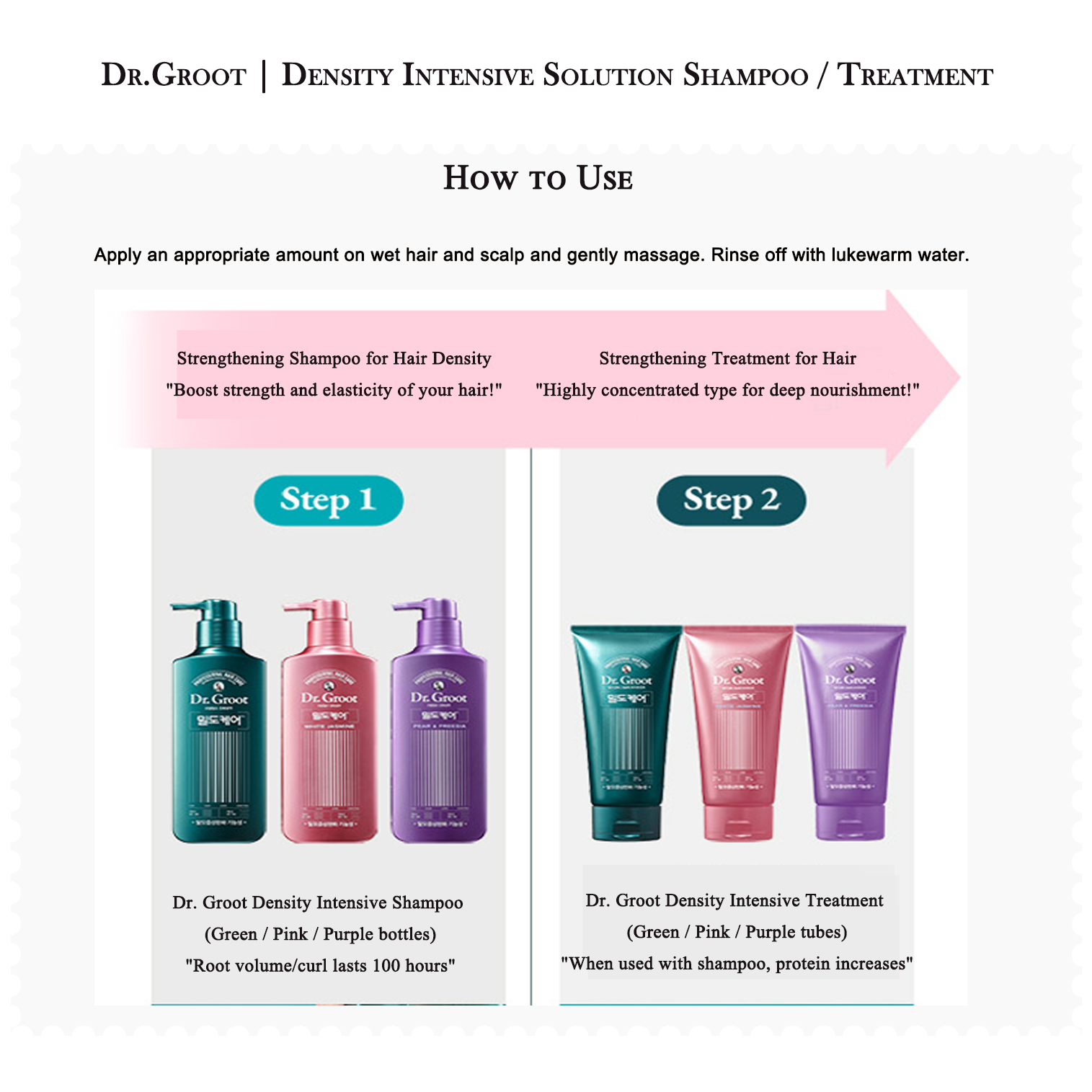Dr. Groot | Density Intensive Solution Hair Loss Control Shampoo (400ml ...