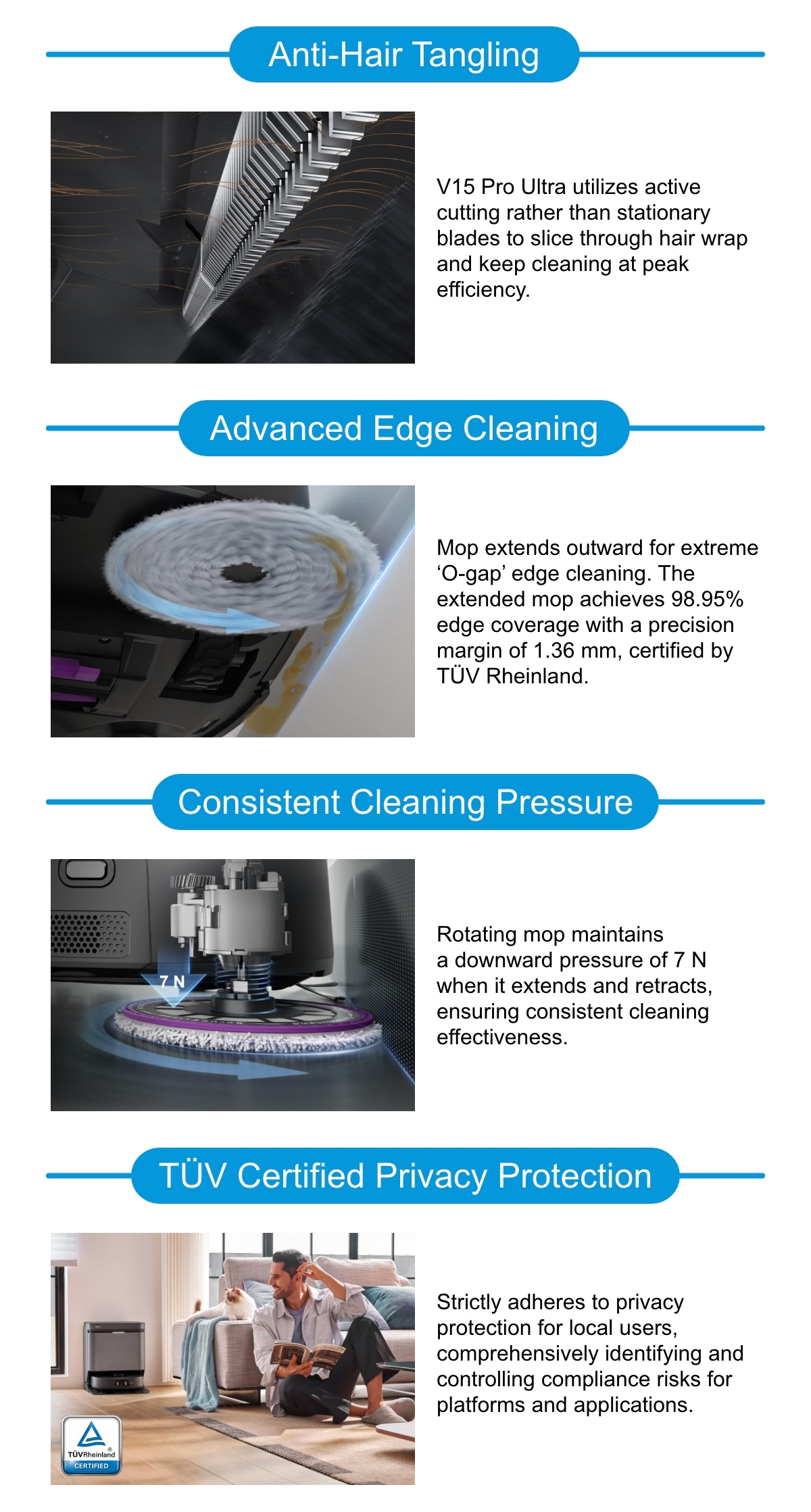 Midea MV15ULTRAAPBK Robot Vacuum Cleaner | Shopee Singapore