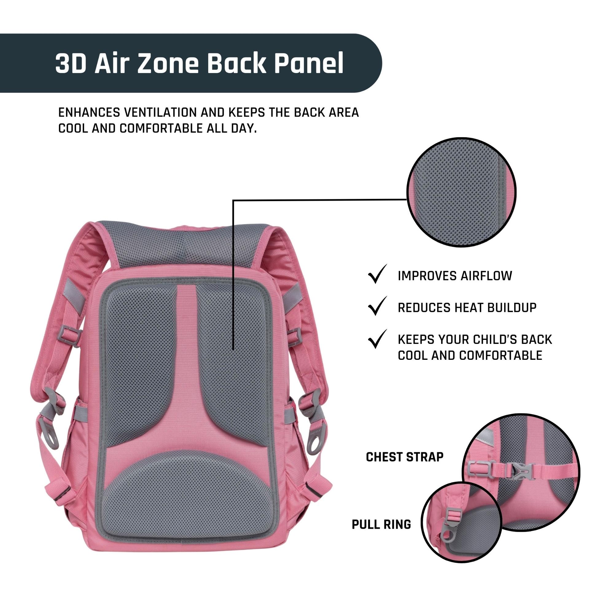 IMPACT Ergonomic School Backpack for Primary 1 - 3 Kids (Height between ...