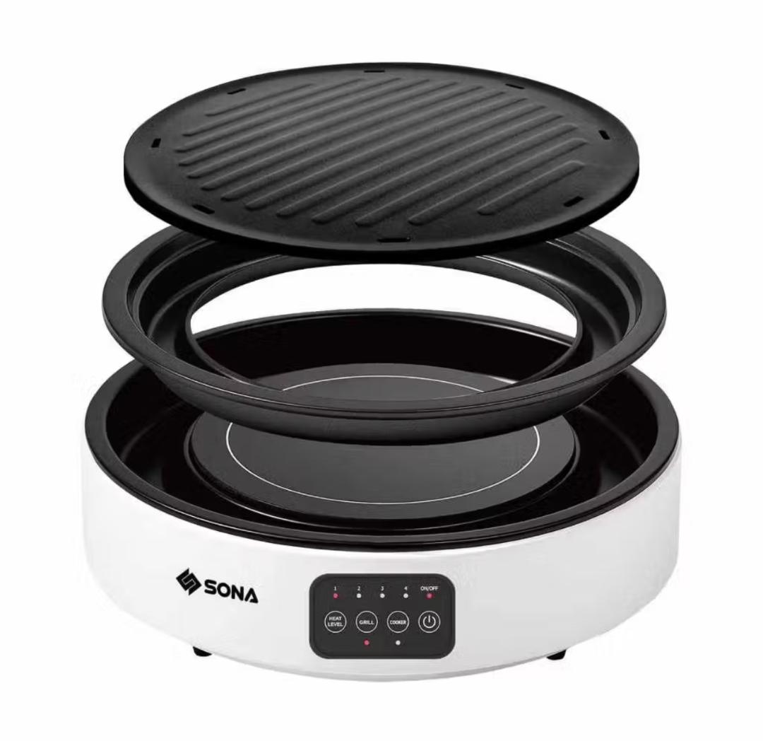 SONA (2 IN 1) infrared Ceramic Cooker with Grill Plate SIC3318 | SIC ...