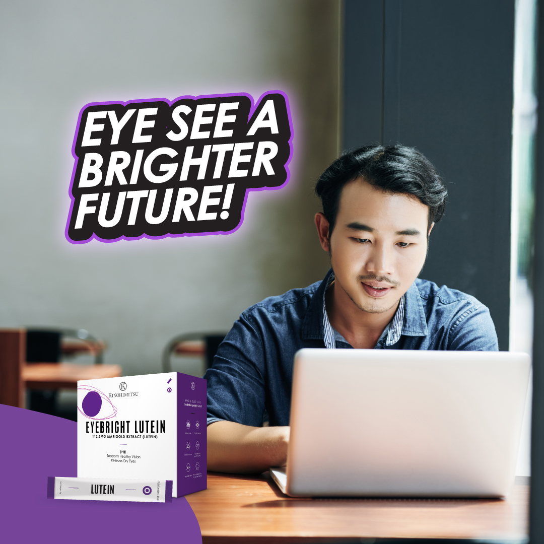 Kinohimitsu EyeBright Lutein With DHA & Lycopene Advanced Eye Care ...