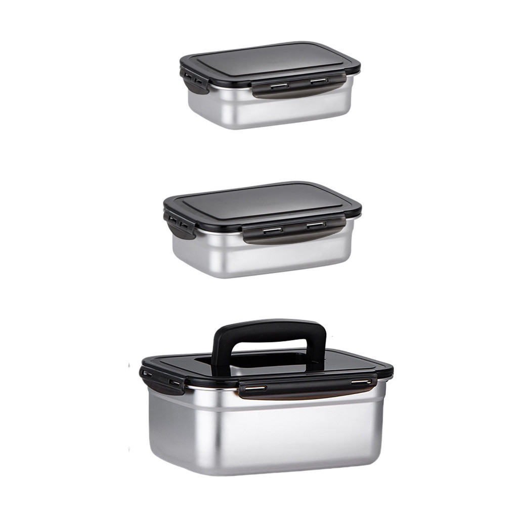 (FOREVER PREMIUM) Stainless Steel Tupperware Box Lunchbox Leak Proof ...