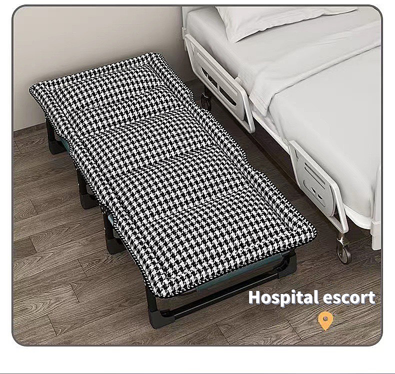 Portable Folding Bed with Foam Soft Comfortable Single Bed Reclining ...