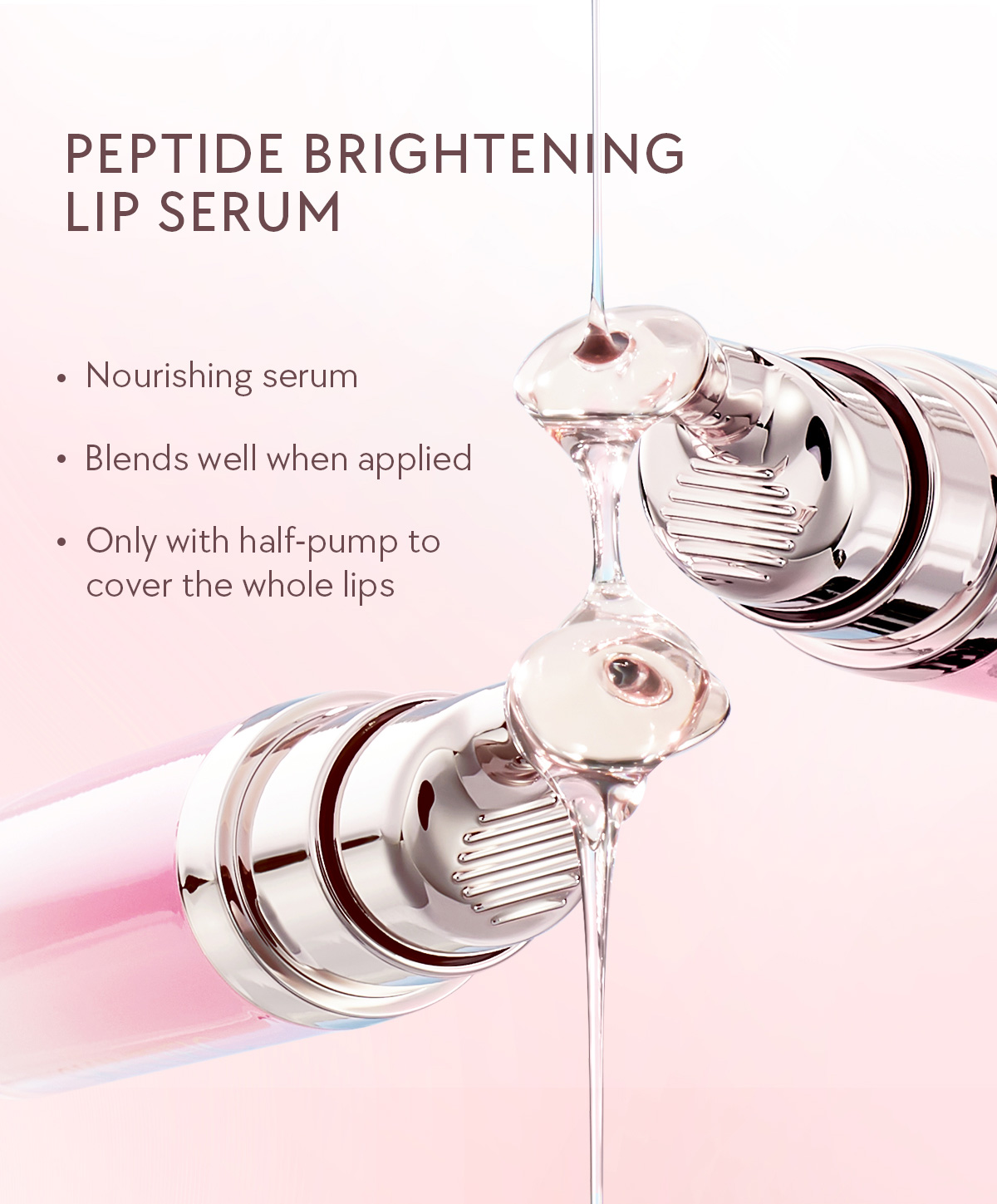 [Best Seller] SKINTIFIC Peptide Brightening Lip Serum Lip Balm Lip ...