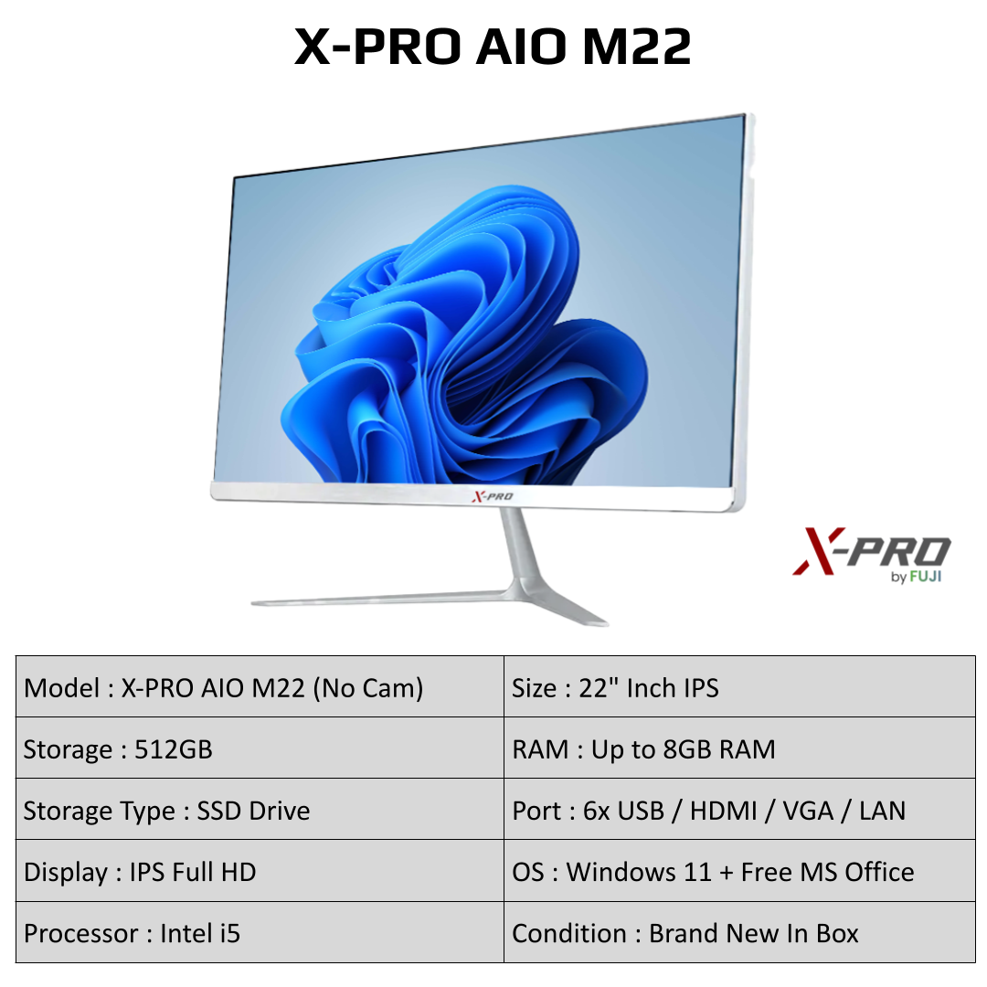 Brand New XPro Intel i7 All In One Desktop PC (H24 Pro) | 24 Inch i7 PC ...