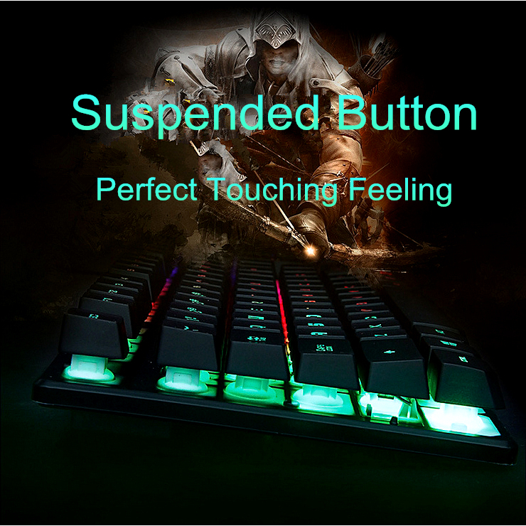SG Local GTX300 LED Gaming Keyboard and Mouse Set Mechanical Keyboard ...