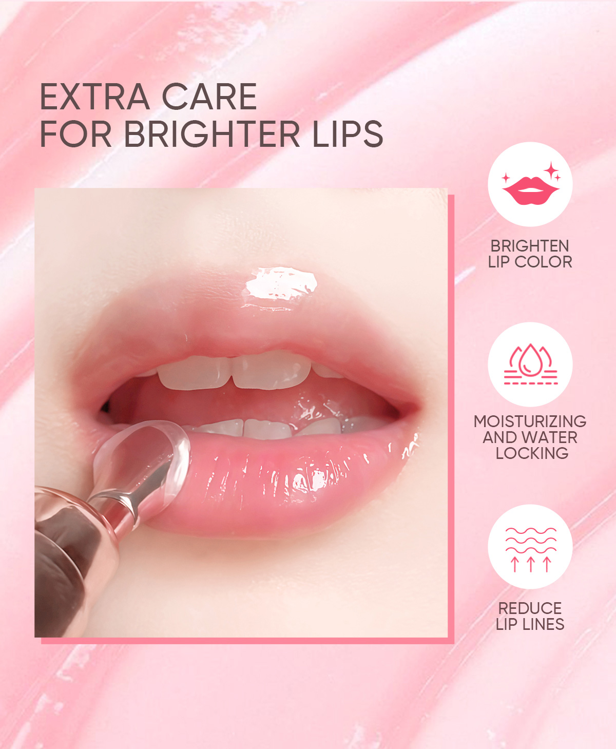 [Best Seller] SKINTIFIC Peptide Brightening Lip Serum Lip Balm Lip ...