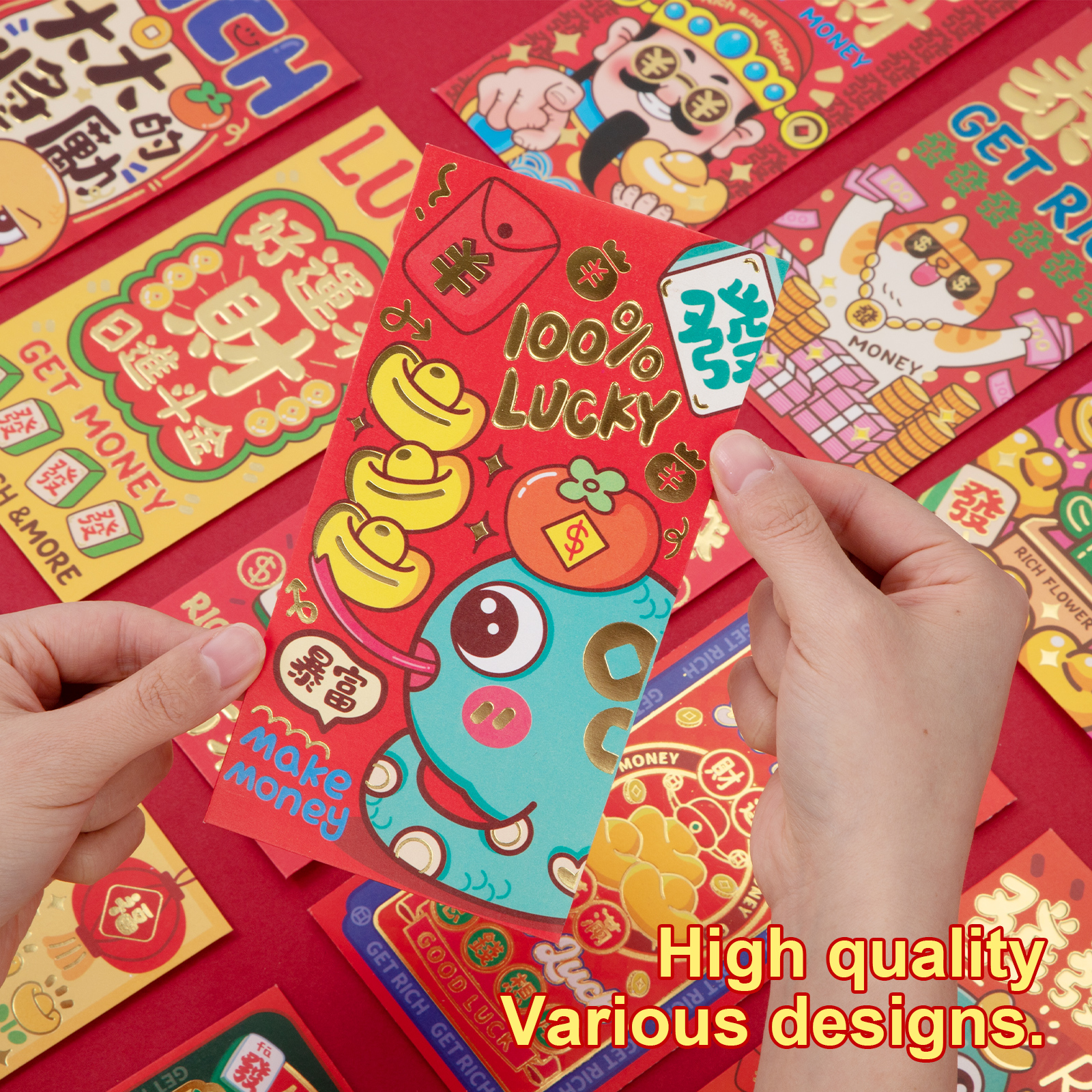 6 pcs Red Packet / 2025 Snake Red Packet / Red Envelope / Chinese New ...