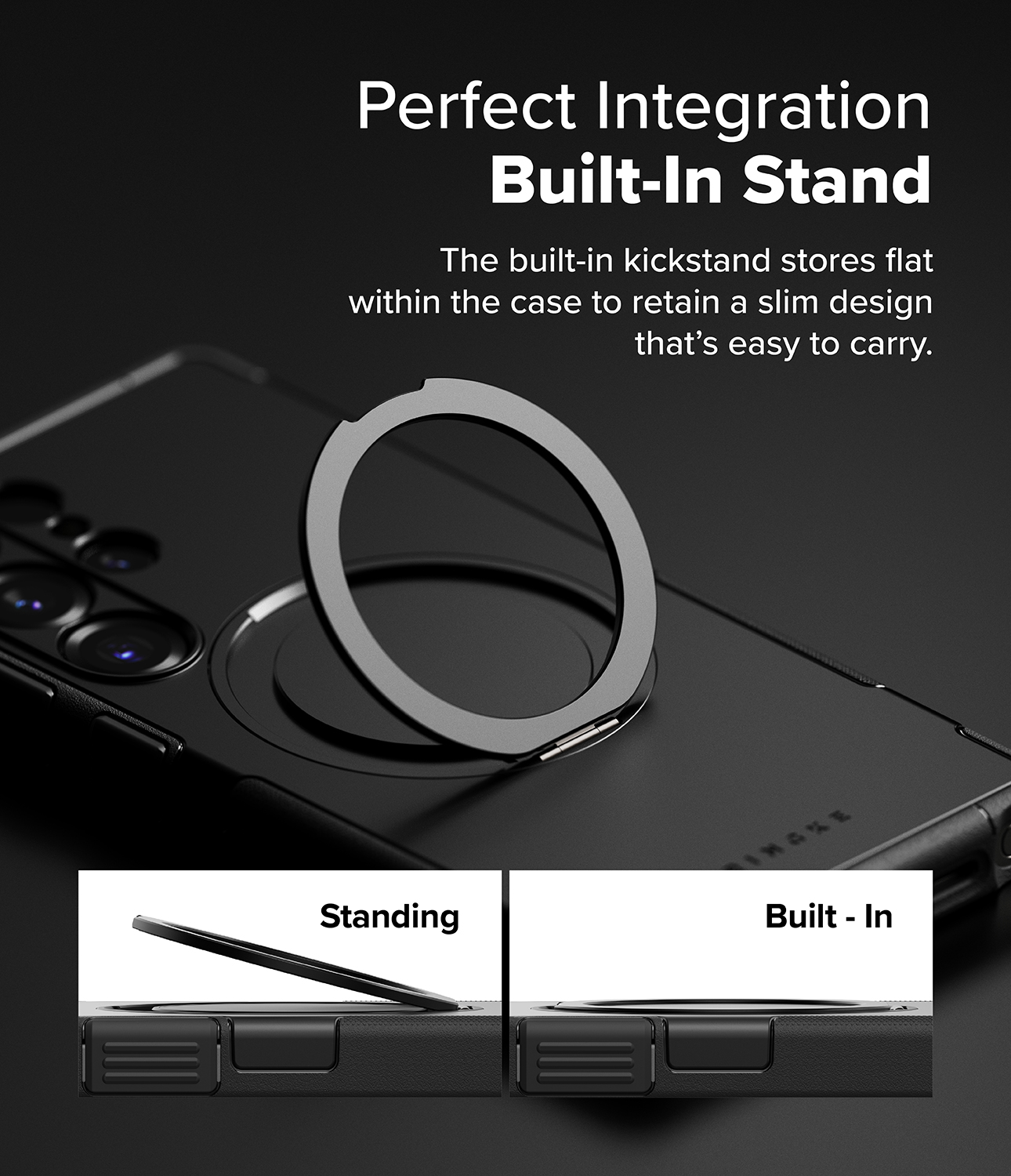 Ringke Alles for Galaxy S25 Ultra Protective Cover Case with Stand ...