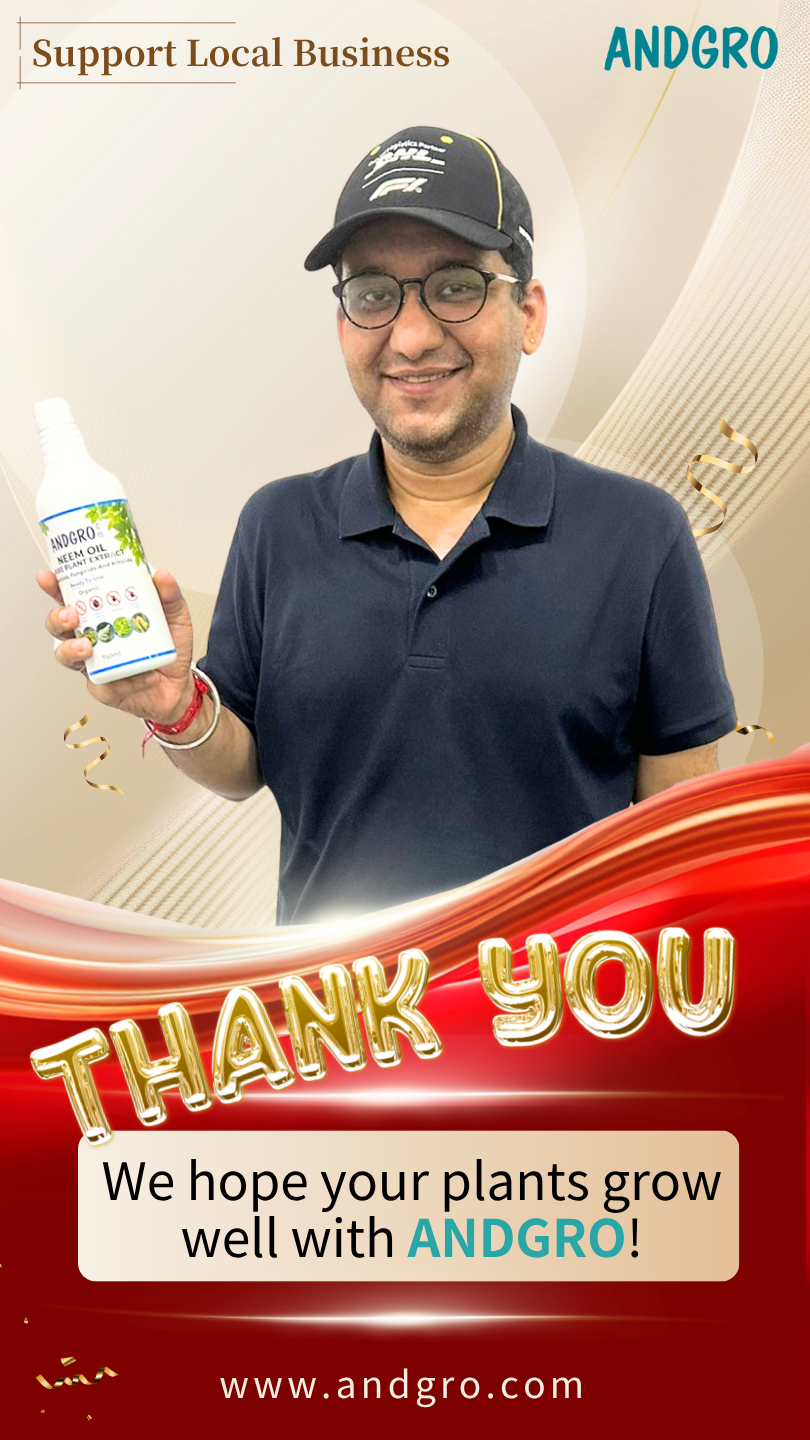 Andgro Neem Oil Organic Insecticide - All-in-One Insecticide, Fungicide ...