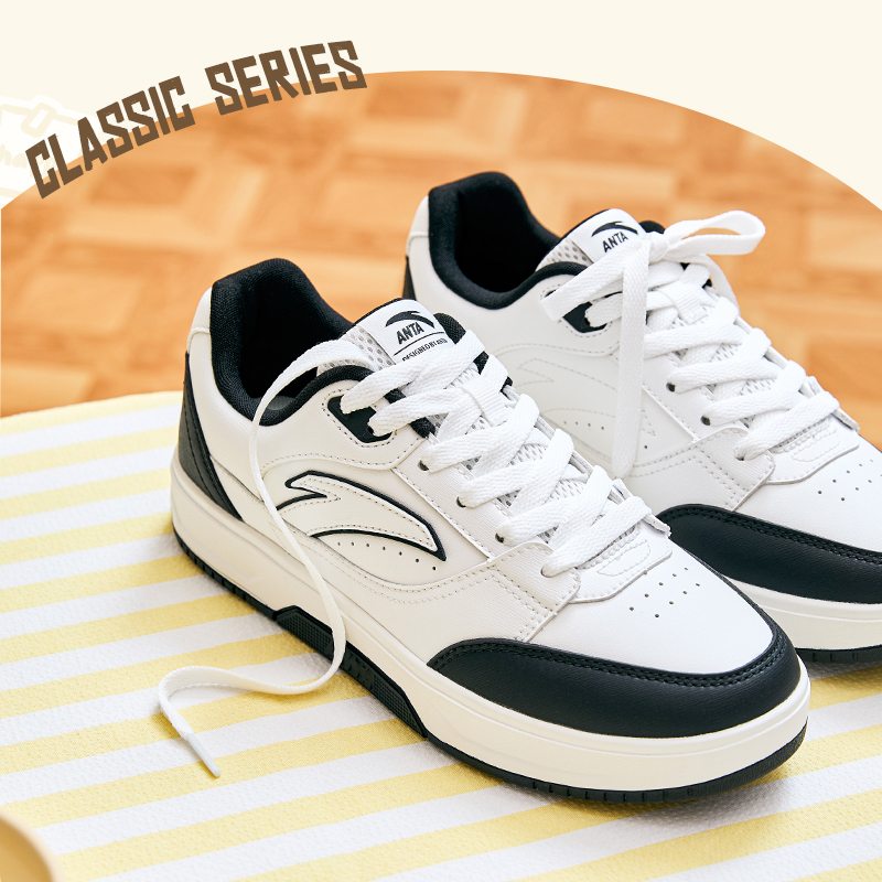 ANTA Women X-GAME Sneakers in White / Black - 1224E8012 | Shopee Singapore