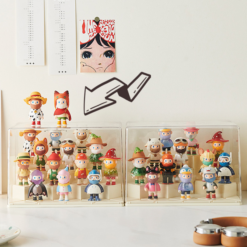 [SG] Popmart ladder display box for Labubu Molly figurine display ...