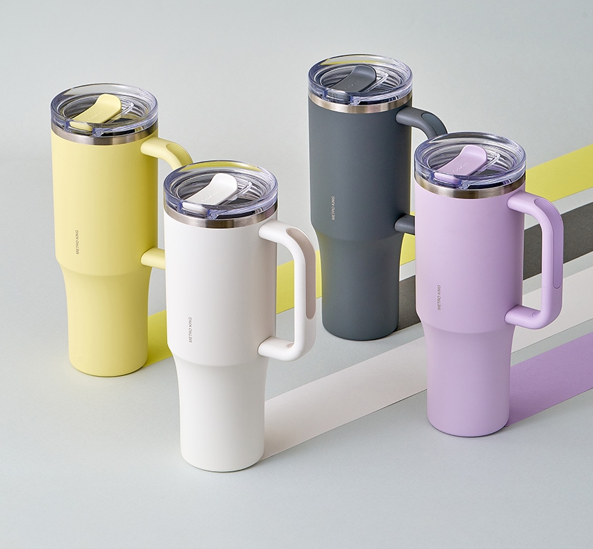 LocknLock New Metro King Tumbler 1.2L Big Size Dishwasher Safe Thermal ...