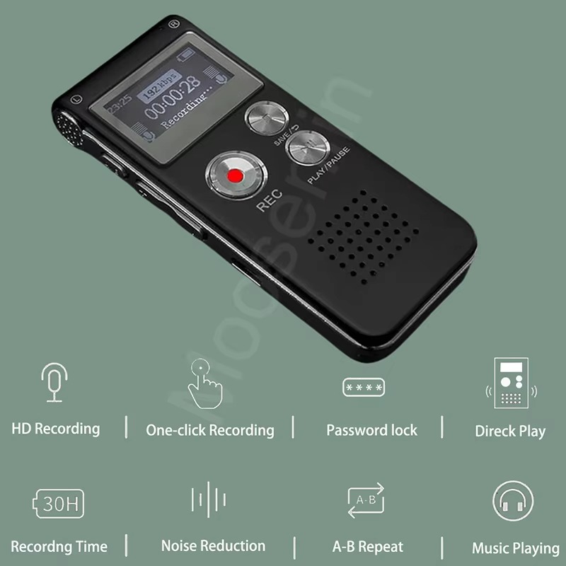 [SG Seller] 16GB/32GB Voice Recorder USB Professional Dictaphone ...