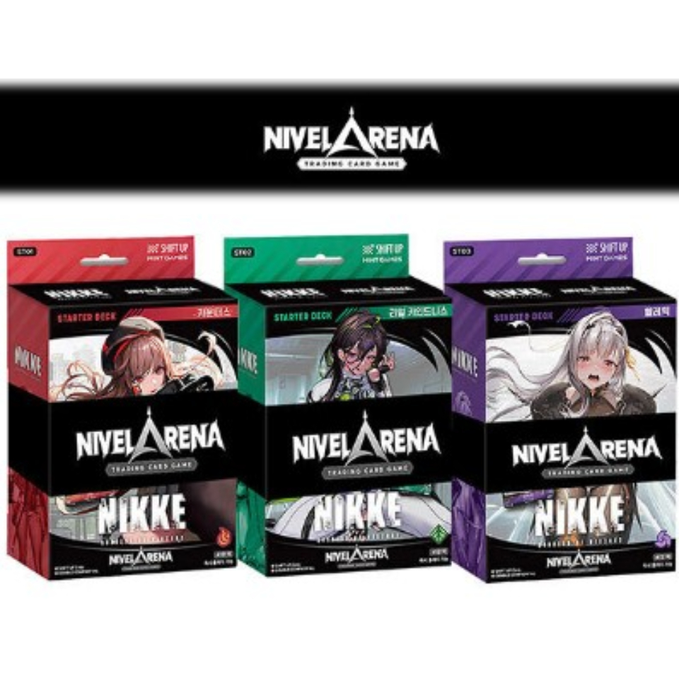 KOREA 🇰🇷 NIKKE Nivel Arena Starter Deck Korean Ver. Counters vs Real ...